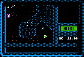 Screenshot of Space Rogue (Apple II, 1989) - MobyGames