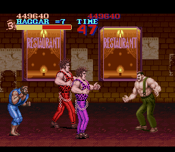 Screenshot of Final Fight (SNES, 1990) - MobyGames