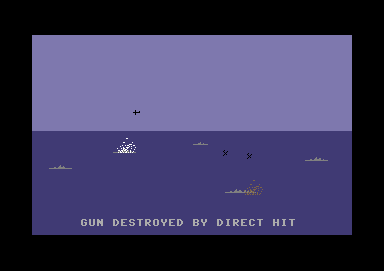 Screenshot of Battle for Midway (Commodore 64, 1984) - MobyGames