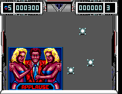 Screenshot of Smash T.V. (SEGA Master System, 1990) - MobyGames