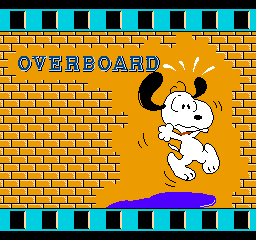 Screenshot of Snoopy's Silly Sports Spectacular (NES, 1988) - MobyGames