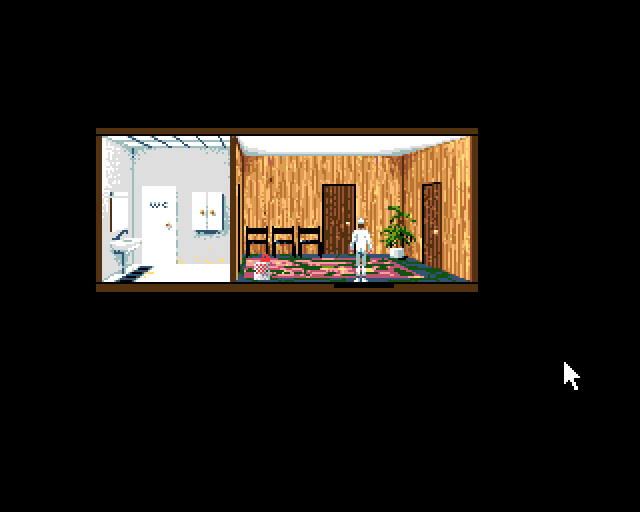 Screenshot of Future Wars: Adventures in Time (Amiga, 1989) - MobyGames