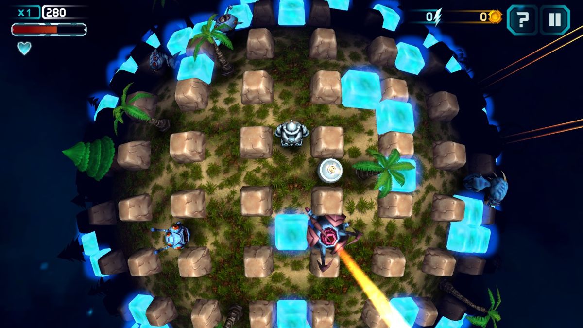 Screenshot of BomberZone (Windows, 2016) - MobyGames