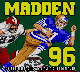 Madden 96 (1995) - MobyGames