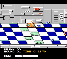 Screenshot of Metro Cross (NES, 1985) - MobyGames