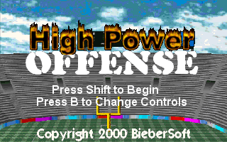Screenshot of High Power Offense (Windows, 2001) - MobyGames