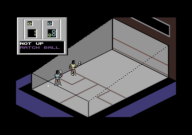 Screenshot of Jahangir Khan World Championship Squash (Commodore 64, 1990) - MobyGames