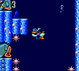 Screenshot of Deep Duck Trouble starring Donald Duck (Game Gear, 1993 ...