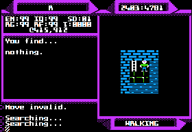 Screenshot of 2400 A.D. (Apple II, 1988) - MobyGames