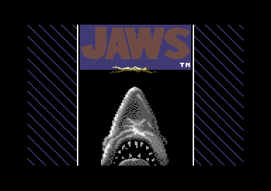 Screenshot of Jaws (Commodore 64, 1989) - MobyGames