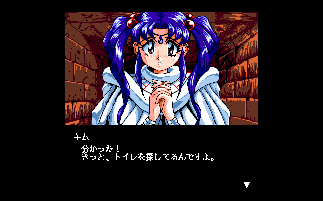 Screenshot of Slayers (PC-98, 1994) - MobyGames