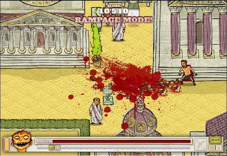 Screenshot of Viva Caligula! (Browser, 2007) - MobyGames