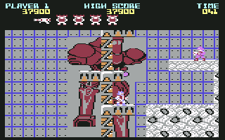 Screenshot of Bionic Commando (Commodore 64, 1987) - MobyGames