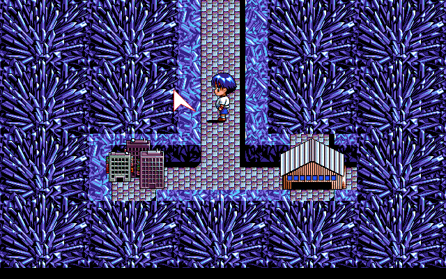 Screenshot of Bomber Quest (PC-98, 1994) - MobyGames