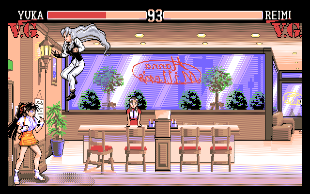Screenshot of V.G.: Variable Geo (PC-98, 1993) - MobyGames