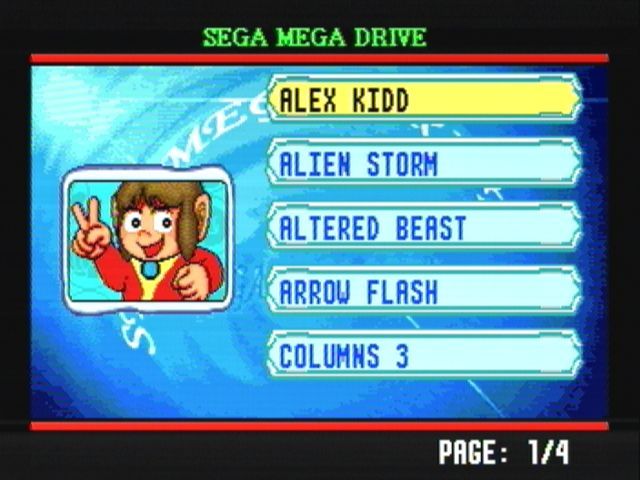 Screenshot of The Arcade Portable (Dedicated handheld, 2007) - MobyGames