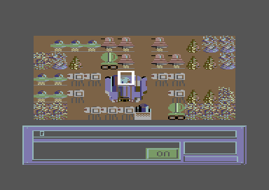 Screenshot of Invasion (Commodore 64, 1987) - MobyGames