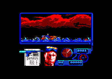 Screenshot of Navy Moves (Amstrad CPC, 1988) - MobyGames