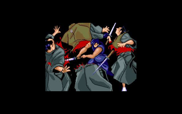 Screenshot of Zan: Yasha Enbukyoku (PC-98, 1990) - MobyGames