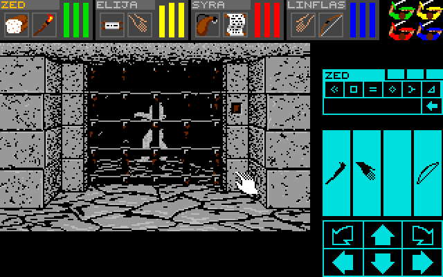 Screenshot of Dungeon Master (PC-98, 1987) - MobyGames