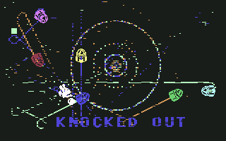 Screenshot of Moondust (Commodore 64, 1983) - MobyGames