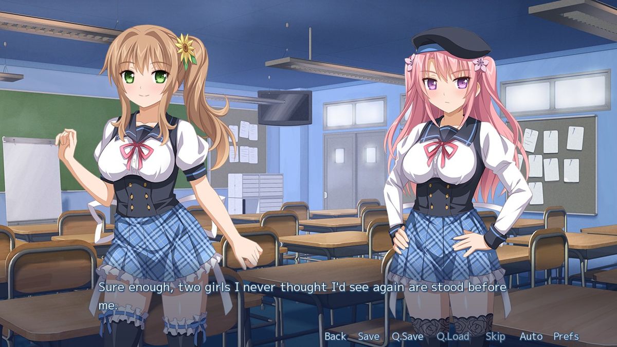 Screenshot of Sakura Angels (Windows, 2015) - MobyGames