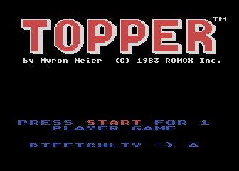 Topper (1983) - MobyGames