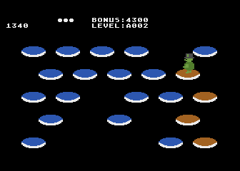 Screenshot of Topper (Atari 8-bit, 1983) - MobyGames