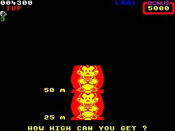 Screenshot of Donkey Kong (ZX Spectrum, 1981) - MobyGames