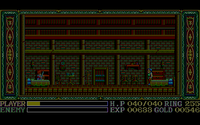 Screenshot of Ys III: Wanderers from Ys (PC-98, 1989) - MobyGames