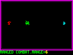Screenshot of Chaos (ZX Spectrum, 1985) - MobyGames