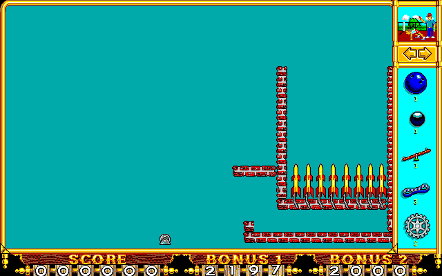 Screenshot of The Incredible Machine (PC-98, 1993) - MobyGames