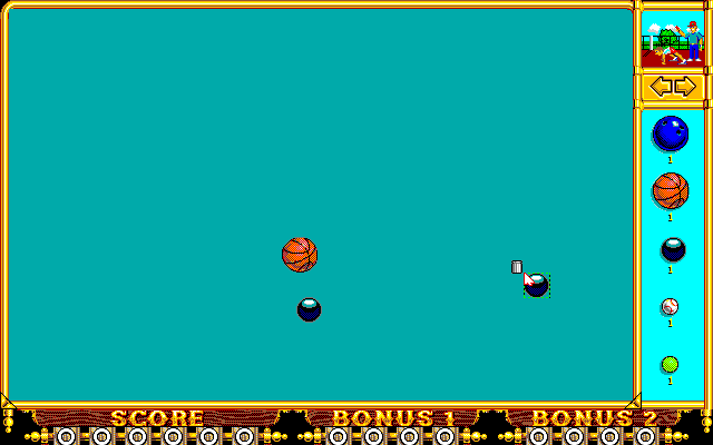 Screenshot of The Incredible Machine (PC-98, 1992) - MobyGames