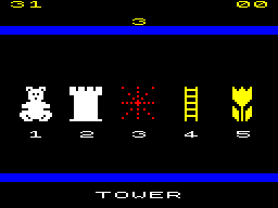 Screenshot of Kids on Keys (ZX Spectrum, 1983) - MobyGames