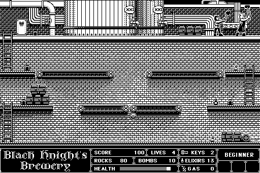 Screenshot of Beyond Dark Castle (Macintosh, 1988) - MobyGames