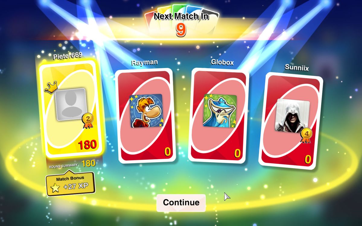 Screenshot of Uno (Windows, 2016) - MobyGames