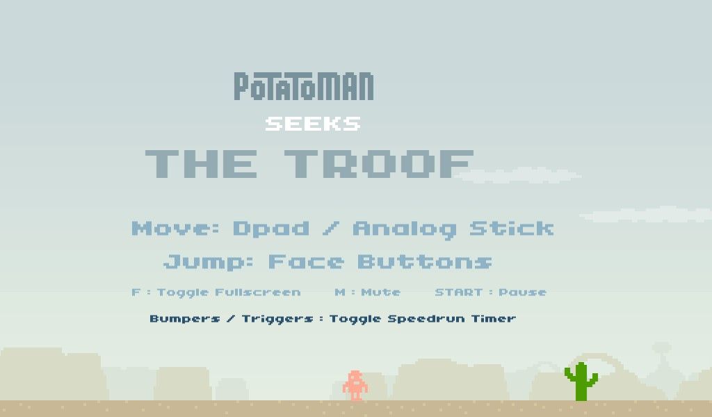 Screenshot of Potatoman Seeks the Troof (Windows, 2012) - MobyGames