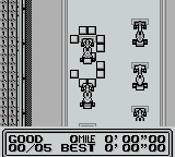 Screenshot of Fastest Lap (Game Boy, 1991) - MobyGames