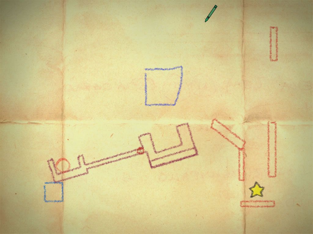 Screenshot of Crayon Physics Deluxe (Windows, 2009) - MobyGames
