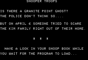 Snooper Troops screenshots - MobyGames