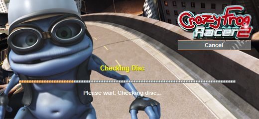 Screenshot of Crazy Frog Arcade Racer (Windows, 2007) - MobyGames