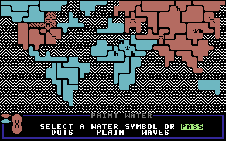 Screenshot of Lords of Conquest (Commodore 64, 1986) - MobyGames