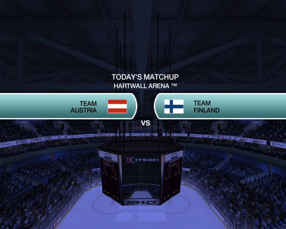 Screenshot of NHL 09 (Windows, 2008) - MobyGames