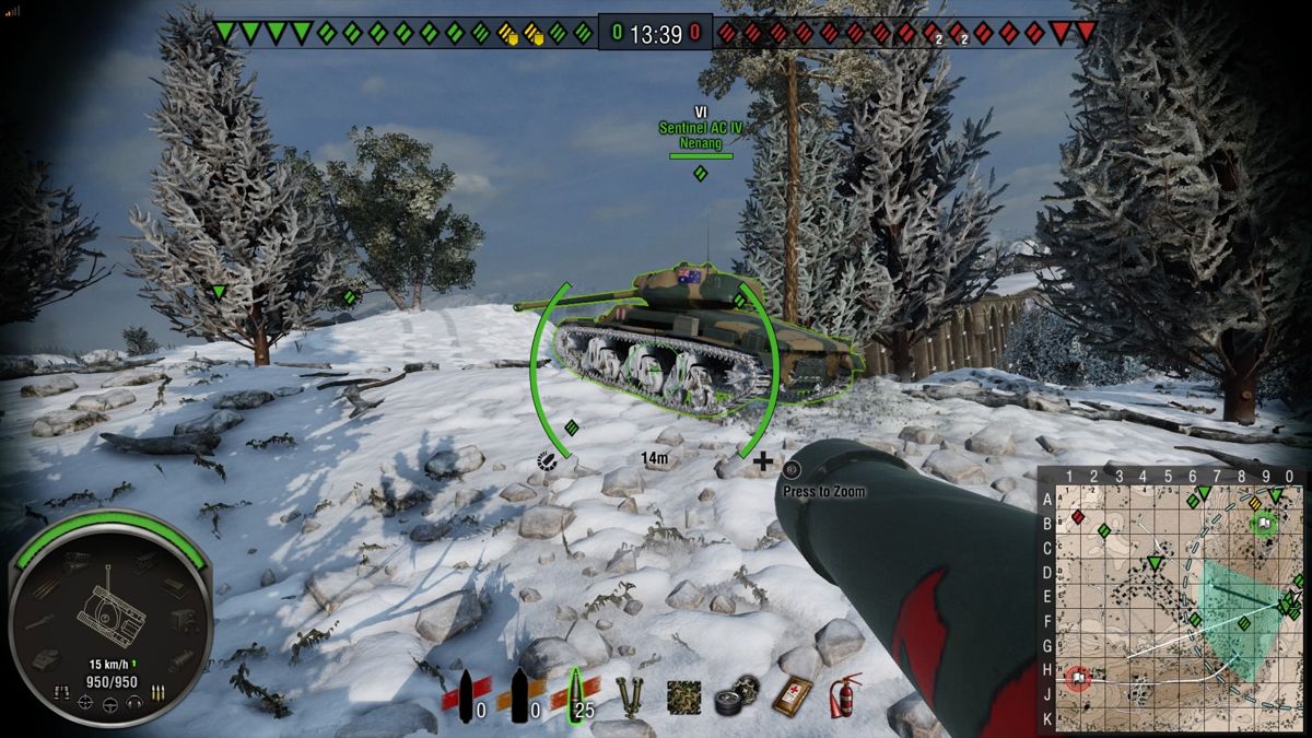 World of Tanks: Sentinel AC IV Ultimate screenshots - MobyGames