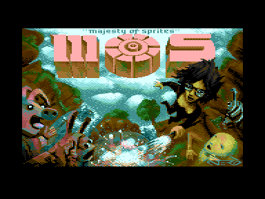 Screenshot of Majesty of Sprites (Commodore 16, Plus/4, 2015) - MobyGames