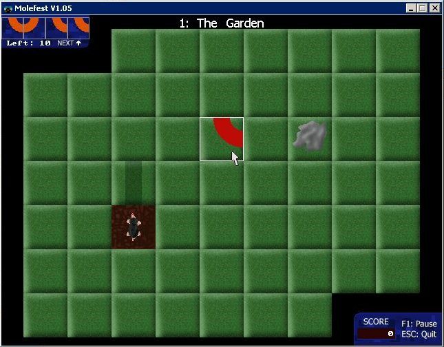 Screenshot of Molefest (Windows, 2002) - MobyGames