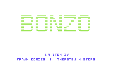 Bonzo screenshots - MobyGames