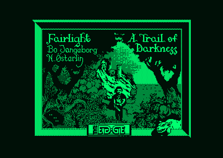Screenshot of Fairlight II (Amstrad PCW, 1986) - MobyGames