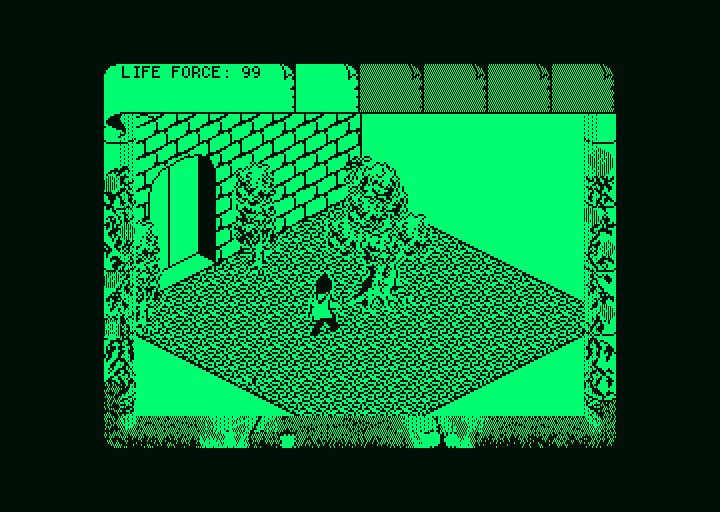 Screenshot of Fairlight II (Amstrad PCW, 1986) - MobyGames