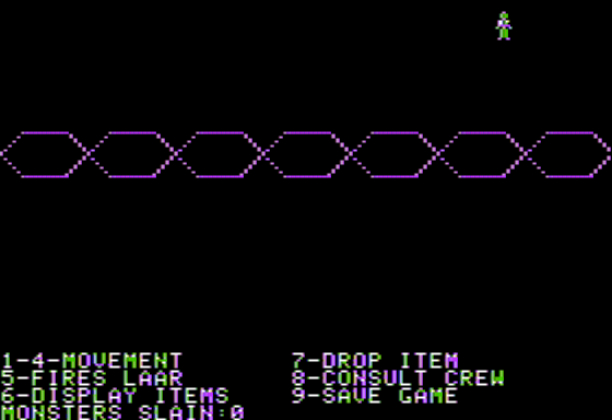 Screenshot of Sands of Mars (Apple II, 1981) - MobyGames